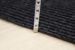 Betap, Běhoun na míru Polo antra (čistící zóna), šíře 150 cm, černá, chodba / předsíň