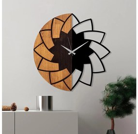 Asir Nástěnné hodiny pr. 56 cm 1xAA dřevo/kov 539TNL1178