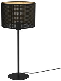 Luminex | Stolní lampa LOFT SHADE 1xE27/60W/230V pr. 25 cm černá/zlatá | LU5257