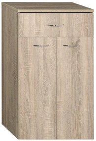 Aqualine ZOJA/KERAMIA FRESH 50 x 78 x 29 cm 50315 skříňka spodní dub platin