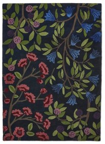 Vlněný koberec Sanderson Foraging indigo 146618 Brink & Campman 250 x 350