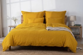 Celoroční mušelínové povlečení Honey - GOTS Velikost: 140 x 200 + 70 x 90