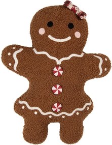 Dekorativní vánoční polštář Perníková holčička Gingerbread - 35*5*44 cm
