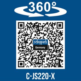 Scheppach C-JS220-X 20V IXES - akumulátorová přímočará pila (bez akumulátoru a nabíječky)