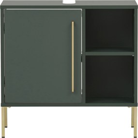 XXXLutz SKŘÍŇKA POD UMYVADLO, lesní zelená, 65,3/63,3/33,1 cm Stylife - Koupelnové série - 000865012904