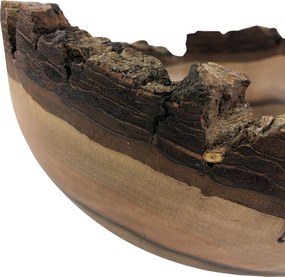Woodlaf dřevěná miska 31x30x15 cm Jackson, ořech