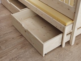ADRK Furniture Postel Domek Artes s matrací CH-ART-P-200-M