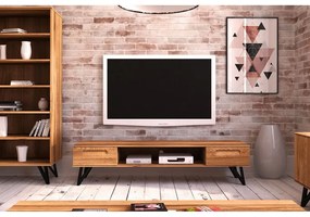 TV stolek z bukového dřeva 182x42 cm Golo - The Beds