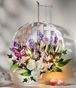 Weltbild Závěsná světelná květinová dekorace Primavera
