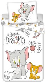 Jerry fabrics Disney povlečení do postýlky Tom &amp; Jerry 050 baby 100x135 + 40x60 cm