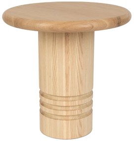 OnaDnes -20% Dubový odkládací stolek ZUIVER CHUNK 45 cm