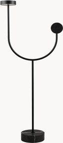 Malá stojací LED lampa z mramoru Grasil