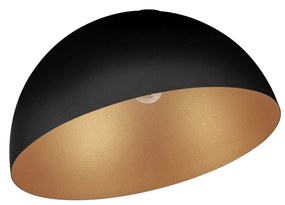 LED černo-zlaté designové stropní svítidlo Gea 50