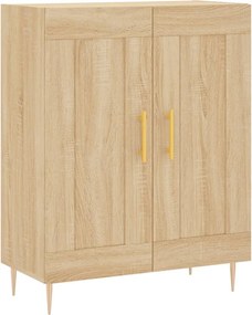 Skříň highboard dub sonoma 69,5 x 34 x 180 cm kompozitní dřevo 3195782
