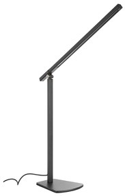 LED stolní lampa Marek, stmívatelná, antracit