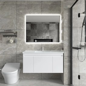 Erga Ava, LED zrcadlo 100x80cm, 2760 lm, 6500K, přední/zadní osvětlení, ERG-V01-120-1080-00