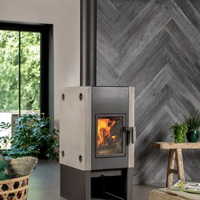 WallArt Nástěnné panely vzhled dřeva 30 ks GL-WA32 dub popelavě šedé