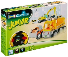 RC autíčko Revell Junior 23003 Tow Loader with excavator 40 MHz