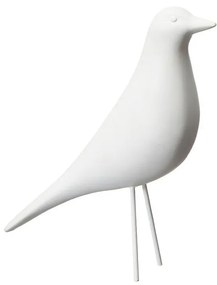 Dekorace bílý ptáček FAGEL- více velikostí Velikost: M