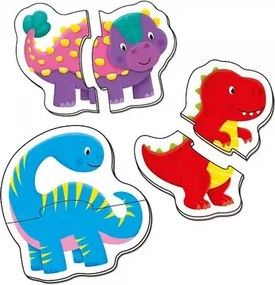GALT Puzzle pro nejmenší - Dinosauři / od 2 let