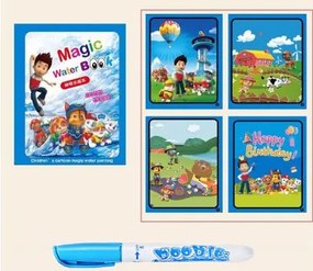 Montessori Magic Book vybarvovací knížka - Disney a jiné filmové motivy Varianta: Tlapková patrola