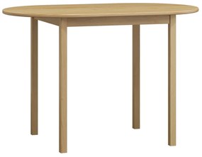 Stůl oválný č4 115x70 cm borovice