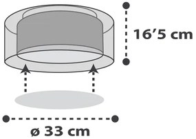 Dalber 41416E - Dětské stropní svítidlo CLOUDS 2xE27/60W/230V šedá