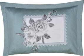 Kvalitex Povlak saténový panel na polštář 50x70cm KENZO zelené 50x70cm