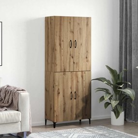 Vysoký bufet 2 ks Artisanový dub 69,5 x 34 x 180 cm 3394570