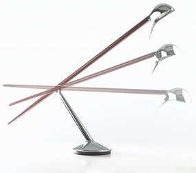 Nastavitelná stolní lampa LED Bluebird T chrom