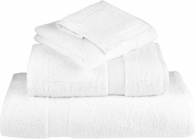 Prémiové ručníky SOLUND 2 ks bílé 100x200 cm 600 g/m² 137140