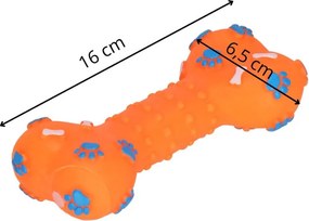 Hračka pro psy - Kost pískací SPRINGOS PA0287