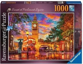 Ravensburger Západ slunce u Big Benu / 1000 dílků / od 14 let