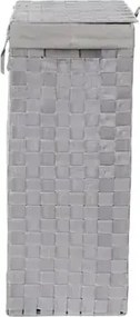 Compactor Stan Koš na prádlo s víkem 55 L šedý / 25 x 38 x 60 cm