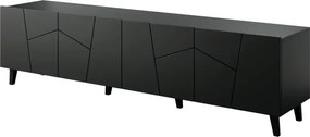 TV stolek Etna 200 cm černý