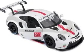 Bburago RACE Porsche 911 RSR bílá / 1:24 / od 3 let