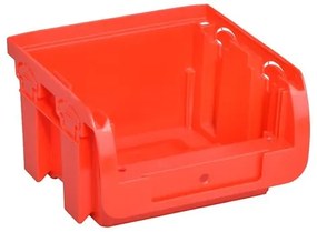 Allit Plastový box COMPACT, 102 x 100 x 60 mm, červený