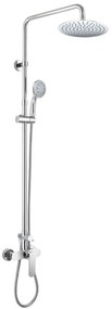 Mereo - Sprchový set s baterií, průměr 20 cm, 3 proudy, chrom CBE60104SCM