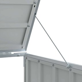 vidaXL Box na 1 popelnici 72 x 81 x 115 cm ocel [4006171] Barva: Šedá