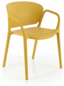 Jídelní židle Kloity (žlutá). 1049214