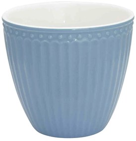 GreenGate Porcelánový hrnek na latté Alice Sky Blue 300ml