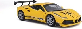 Bburago Ferrari Racing 488 Challenge Yelow / měřítko 1:24