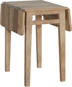 Rozkládací jídelní stůl s přídavnou deskou z mangového dřeva 43,5x60 cm Derri – Ellos Home