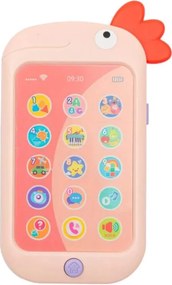 Telefon Baby Mix papoušek pink