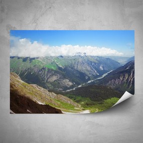 Plakát - Horská krajina 2 (60x40 cm) - PopyDesign
