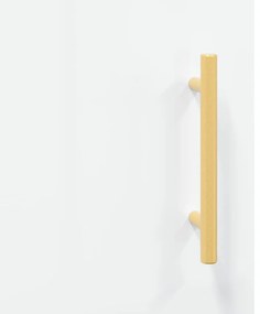 Skříň highboard lesklá bílá 69,5 x 34 x 180 cm kompozitní dřevo,  3195725