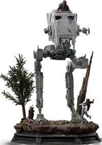 Soška IRON STUDIOS Star Wars - AT-ST & CHEWBACCA 53 cm