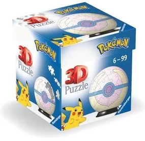 3d puzzle ravensburger 115822 puzzle-ball pokémon: heal ball