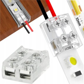 BERGE Konektor pro COB 10mm LED pásky - páskový kabel