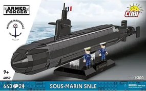 COBI 4859 Francouzská strategická ponorka SNLE / Stavebnice / 1:300 /